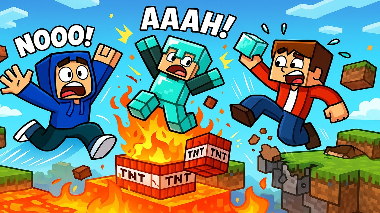 I Keep Dying in Lava & The Void! (Playing Minecraft Moments) - YouTube