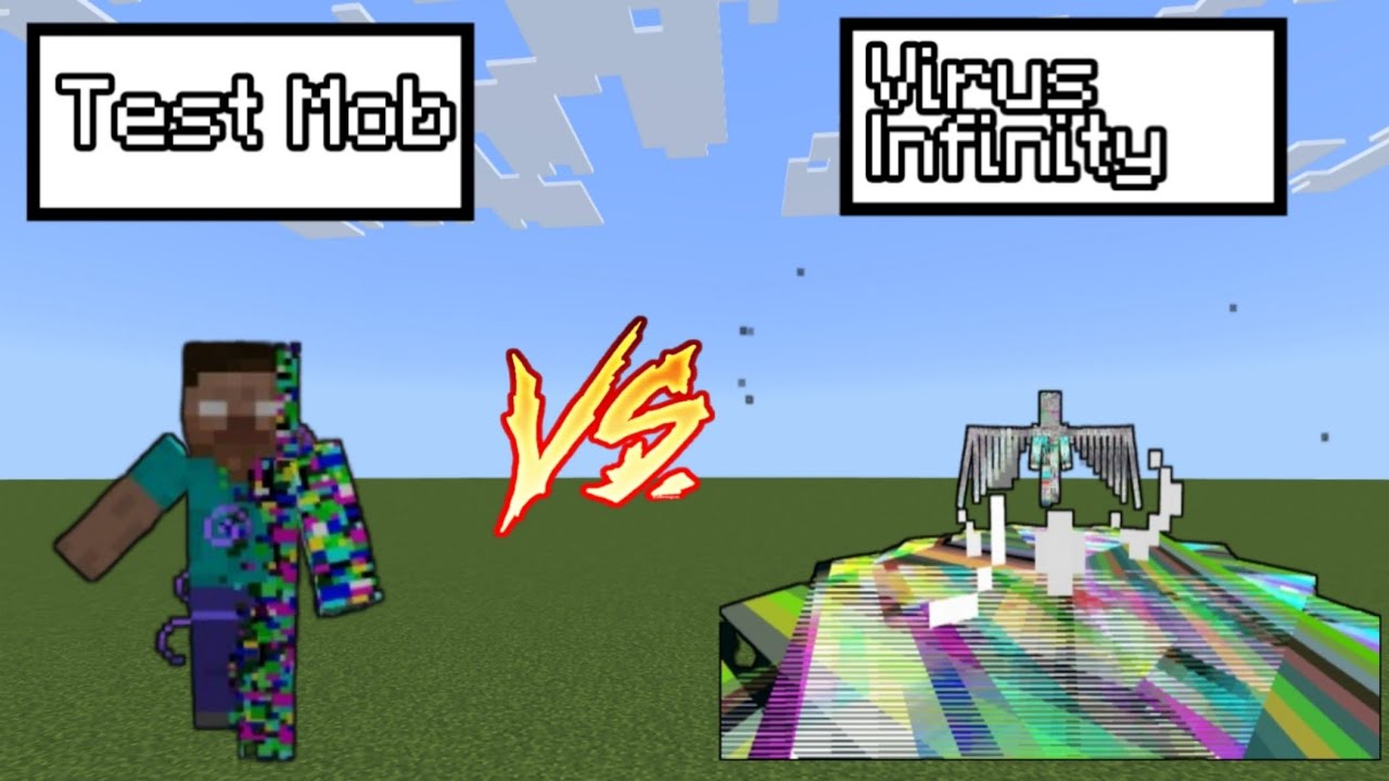 Test Mob vs Virus Infinity Minecraft - Minecraft Mob Battle - YouTube
