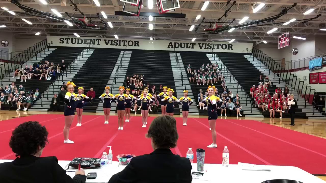 Clarkston Varsity Cheer R3 2/17/18 - YouTube