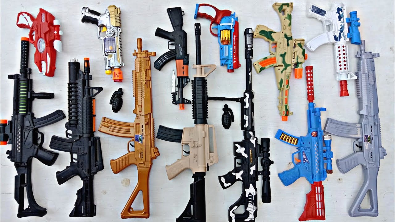 Mengumpulkan Sniper Gun, light Gun, Blaster Gun, MP5 Gun, Elektrik Gun ...