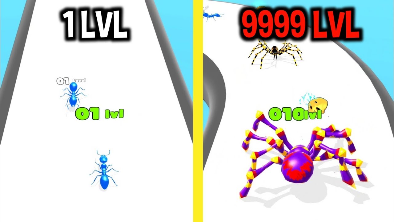 MAX LEVEL in Insect Evolution Game - YouTube