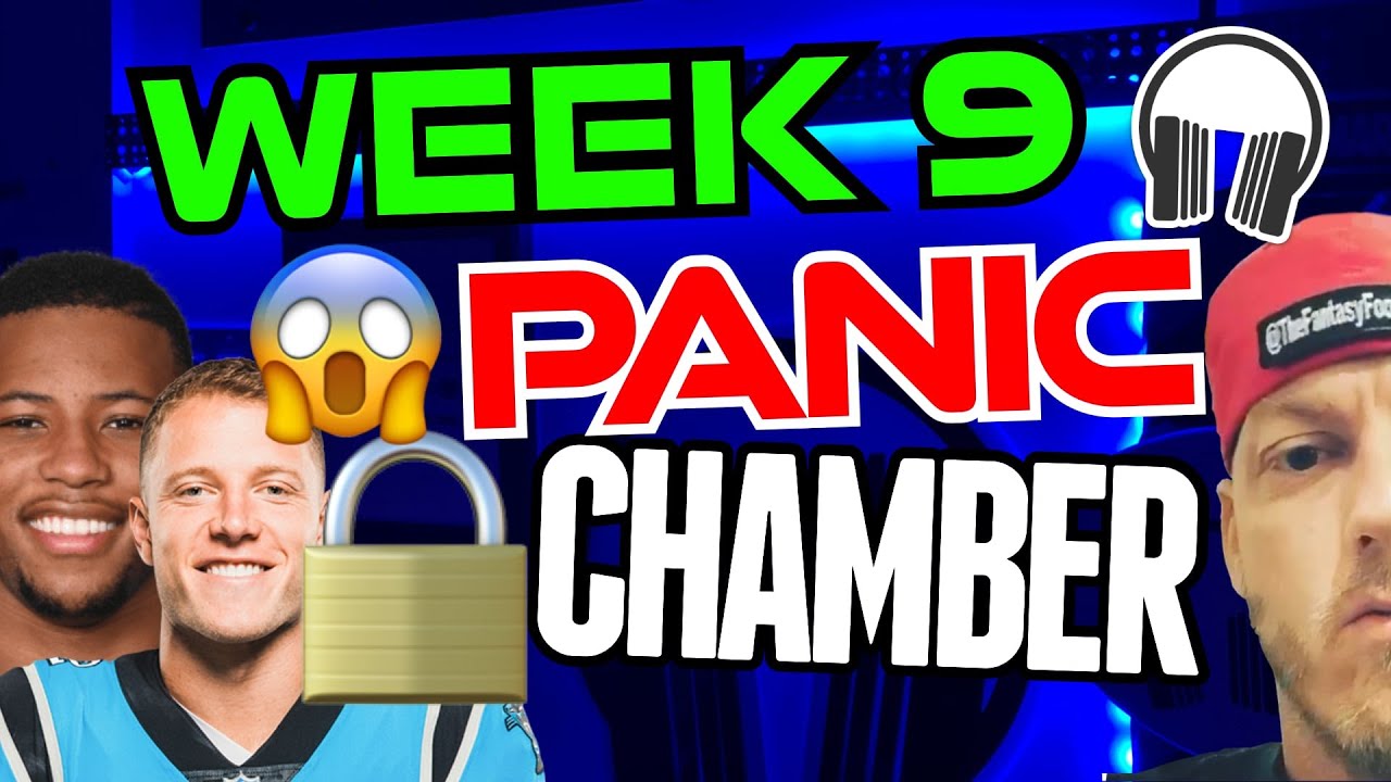 Week 9 Fantasy Football Panic Chamber (2021).. McCaffrey, Barkley ...