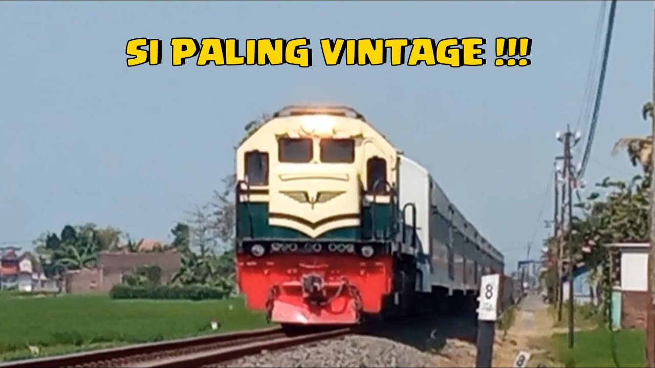 SI PALING VINTAGE !!! KERETA API MALANG - JAKARTA PALING SERING DITARIK ...