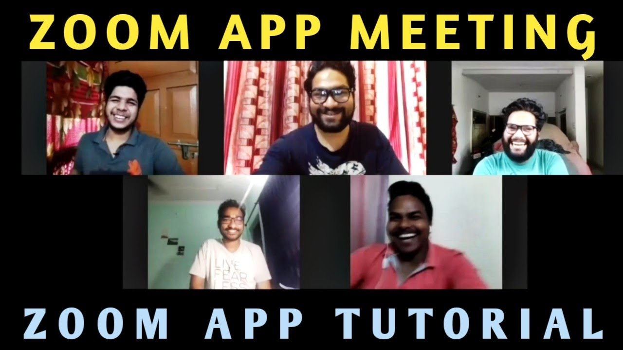 Zoom App Meeting with Friends | How to use zoom app | How to use zoom ...