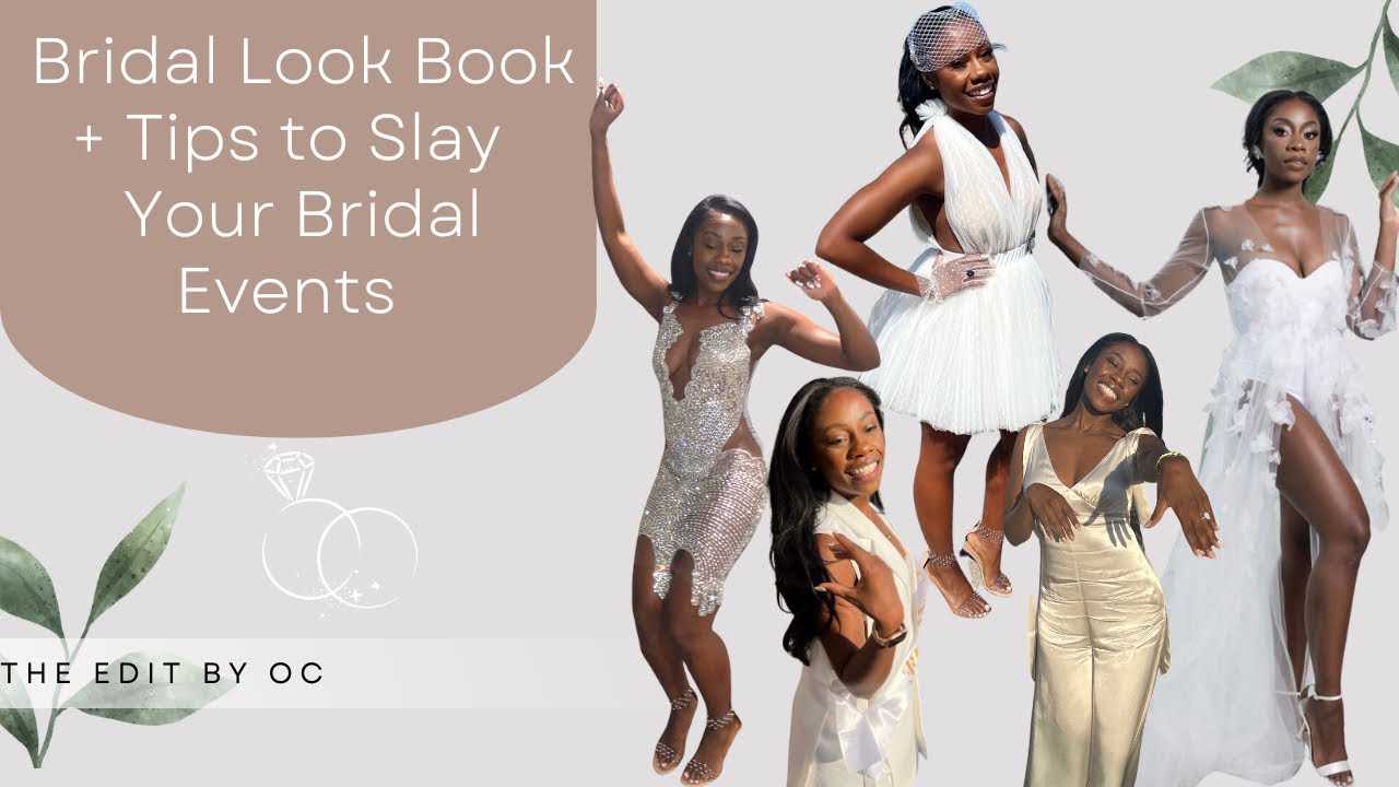 Slay Your Wedding Journey: Bridal Lookbook Tips for Every Event! - YouTube