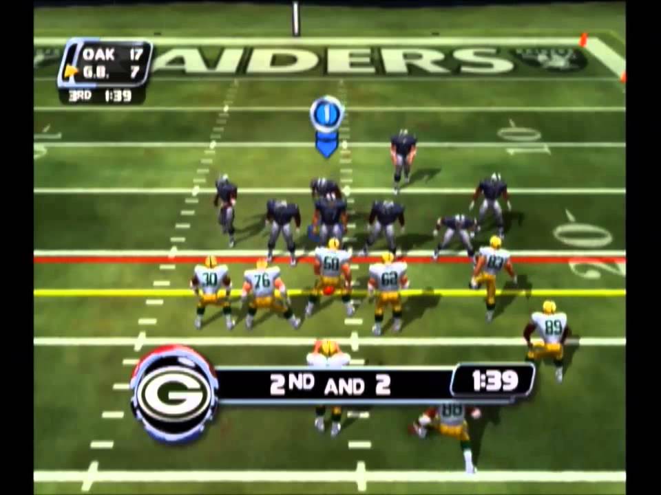 Green Bay Packers @ Oakland Raiders - NFL Blitz 2003 (Xbox) - YouTube