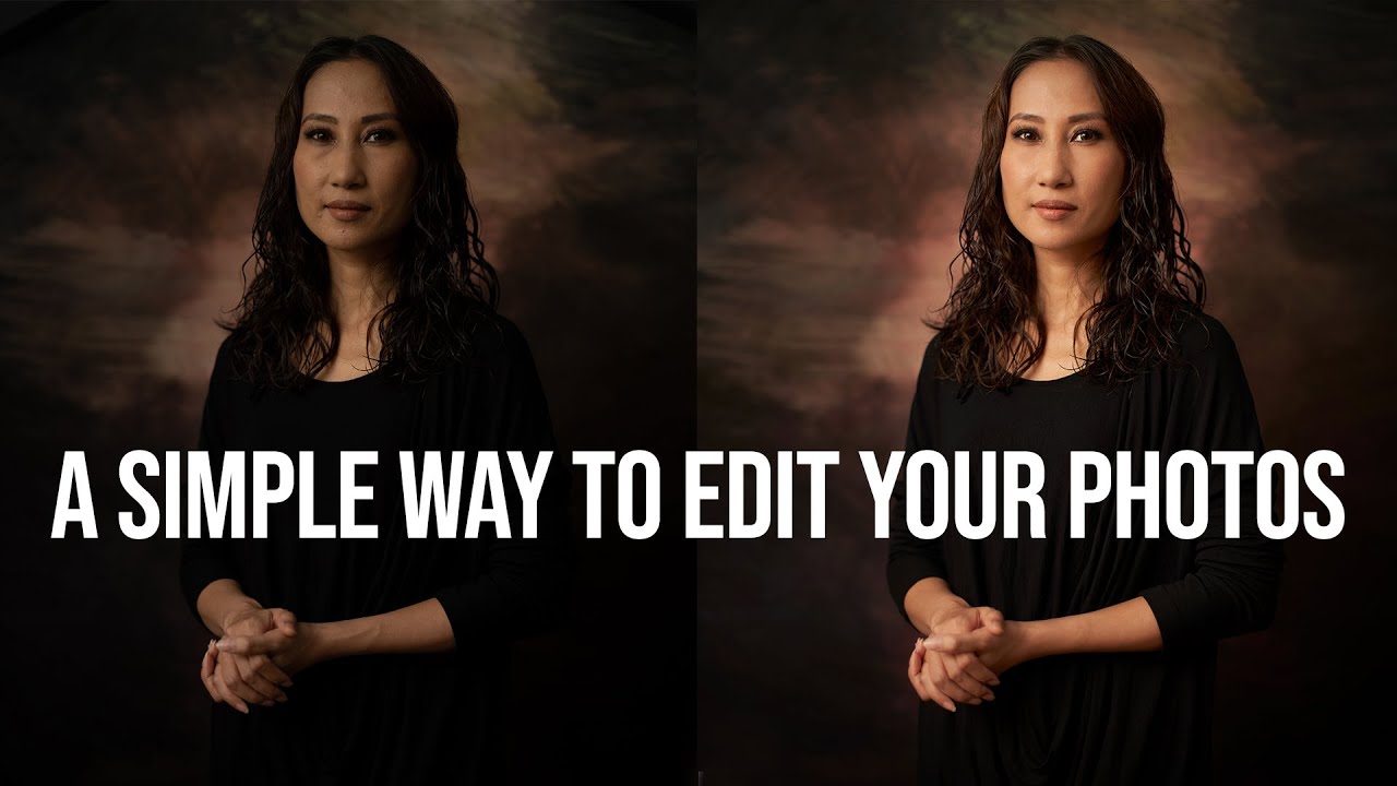 A SIMPLE Way to Post Process (Edit) Your Portrait Photos - YouTube
