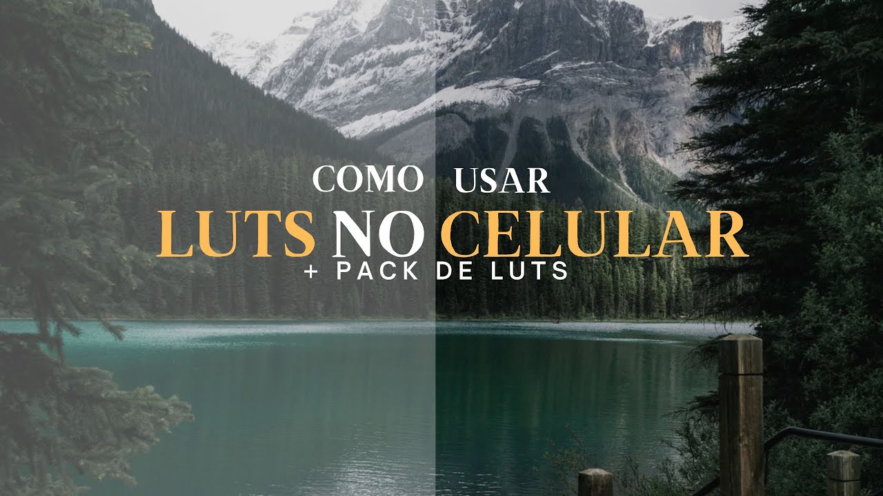 COMO USAR LUTS NO CRLULAR + PACK DE LUTS FREE - YouTube