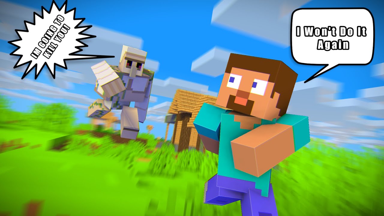 IRON FARM (Minecraft Animation) - YouTube