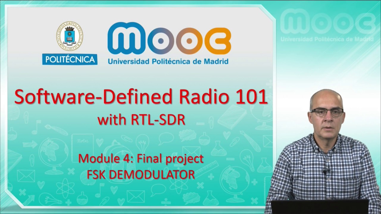 MOOC SDR 101 4: Final project. FSK DEMODULATOR - YouTube