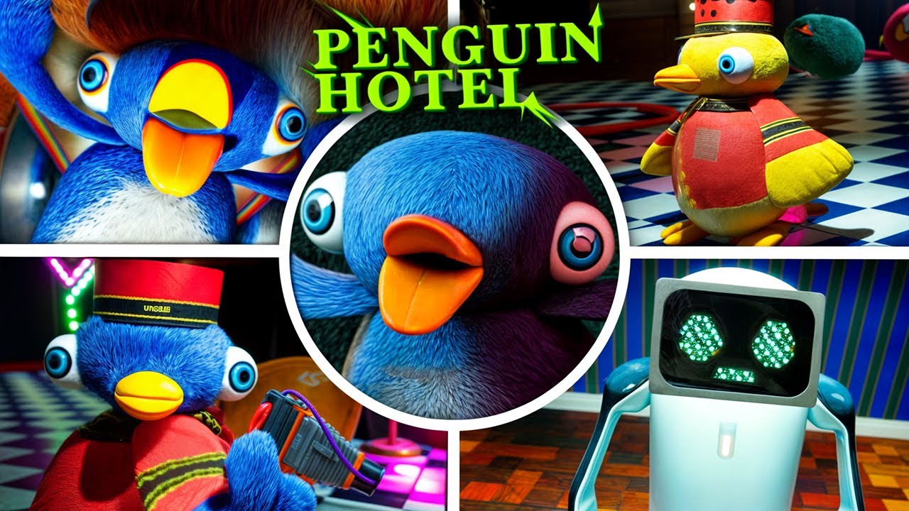 Penguin Hotel Chapter 1 - All Bosses + Ending (Showcase) - YouTube