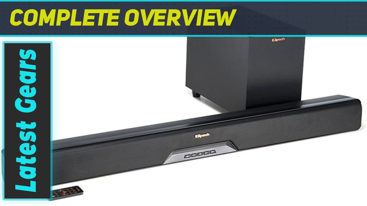Elevate Your Audio Experience with Klipsch Reference RSB-6 Sound Bar ...