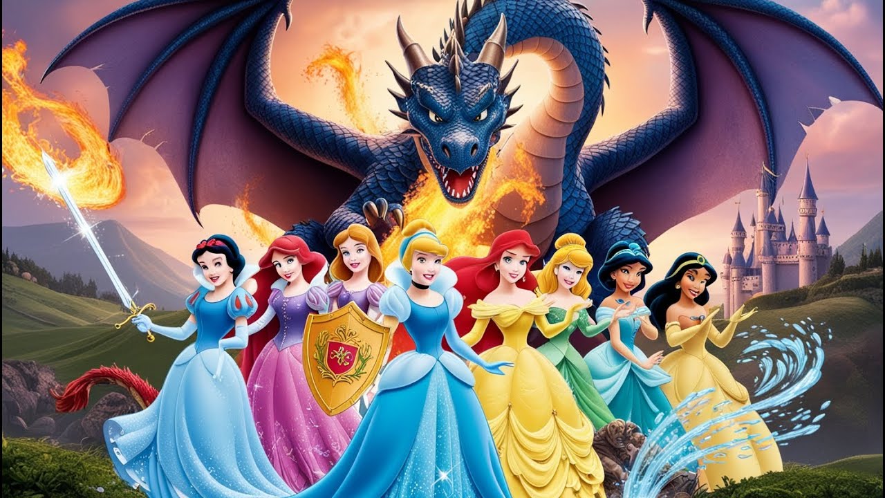 Disney Princesses Unite Against Ancient Evil｜Short Bedtime Story for ...