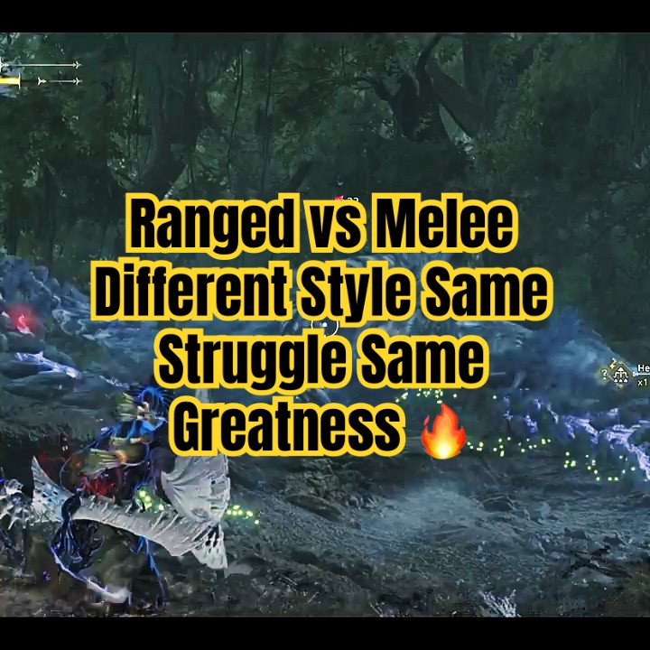 🔥Ranged vs Melee —Different Styles. Same Struggle. Same Greatness.🔥# ...
