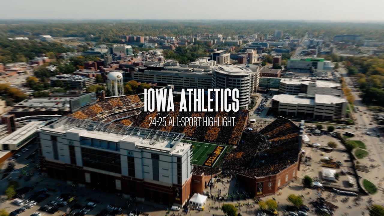 Iowa Athletics 2024-2025 All-Sport Highlight - YouTube