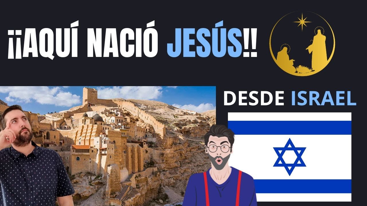 Aquí Nació Jesús ️ 🤓 Desde BELÉN ️ 🤓 Historia y Biblia - YouTube