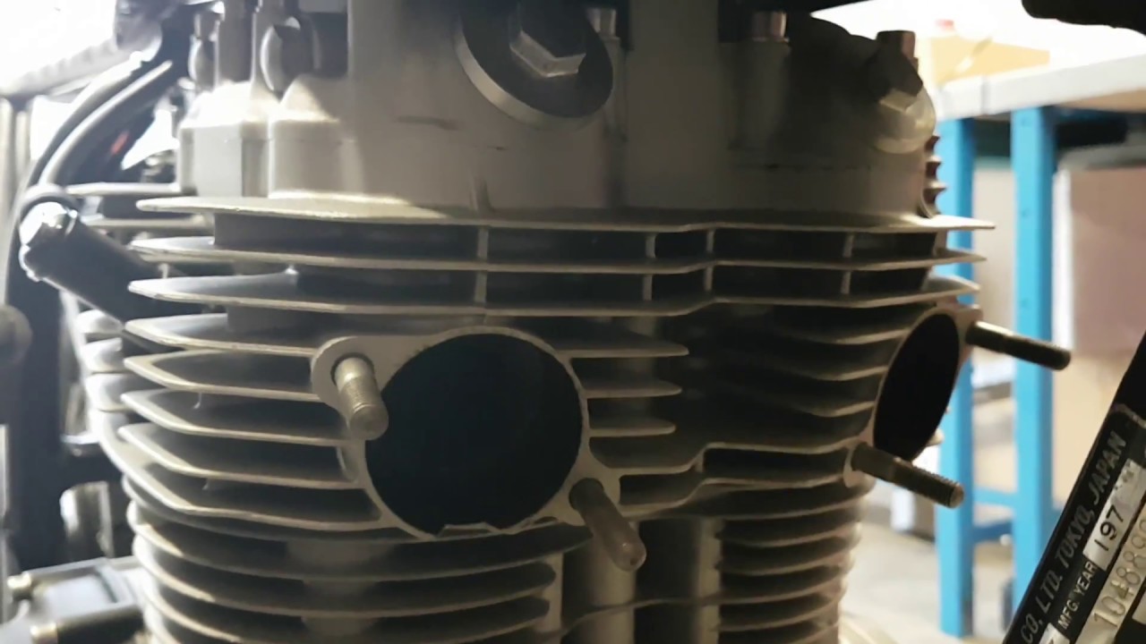 Honda CB 360 first Engine run after 29 years! - YouTube