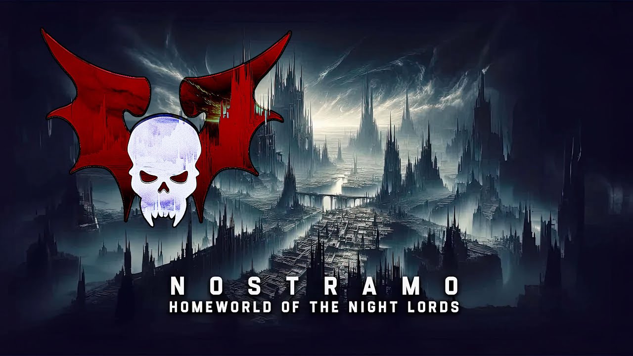 Nostramo Homeworld of the Night Lords | Grimdark Warhammer 40K Ambient ...