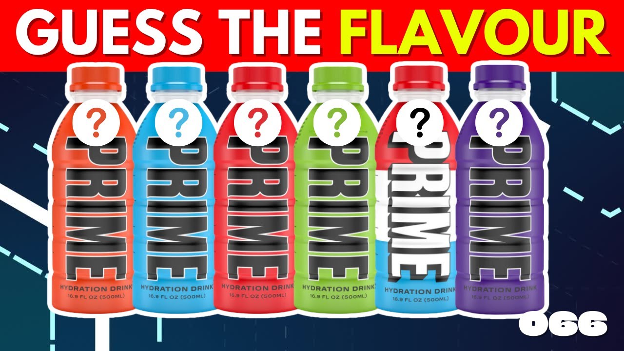 Guess the PRIME Hydration Flavour | Logan Paul and KSI | General ...