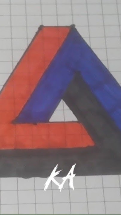 How to Draw Amazing 3D Triangles #drawing #easydrawing #art #howtodraw ...