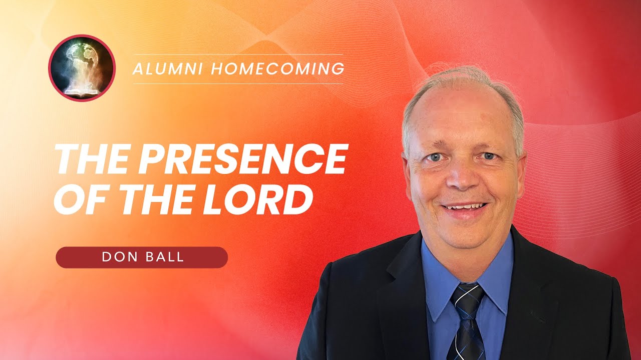 The Presence of the Lord - Pr. Don Ball - YouTube