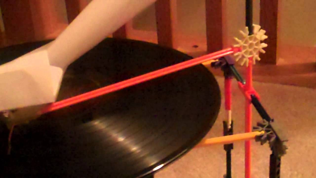 Homemade Record Player - YouTube