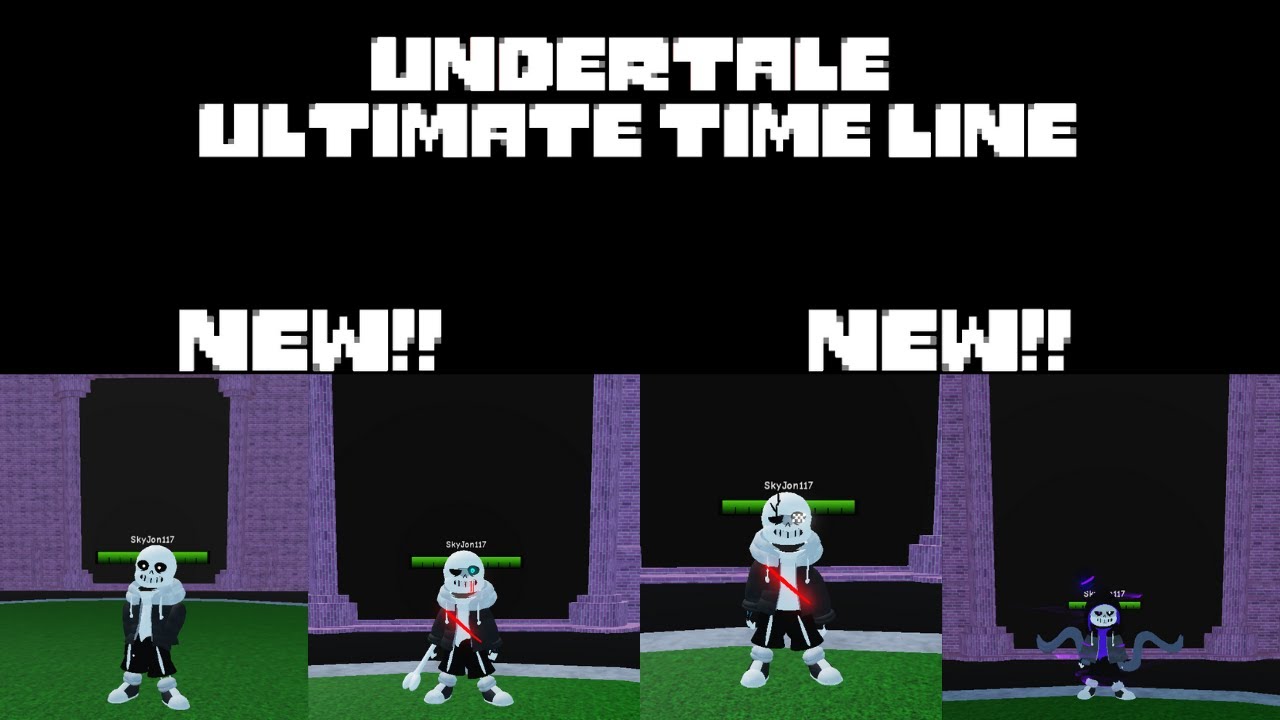 Undertale Ultimate Timeline Deadly Sans & Last Breath Sans - YouTube