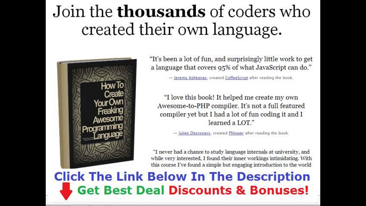 Create Your Own Programming Language In Python 50 OFF Discount Create Your Own Programming Language In Python 50 OFF Discount