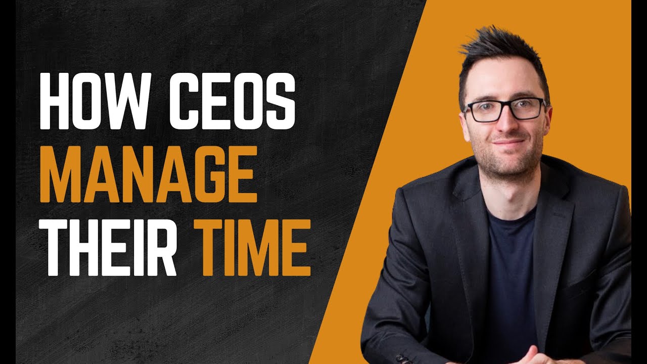 How CEOs manage their time - YouTube
