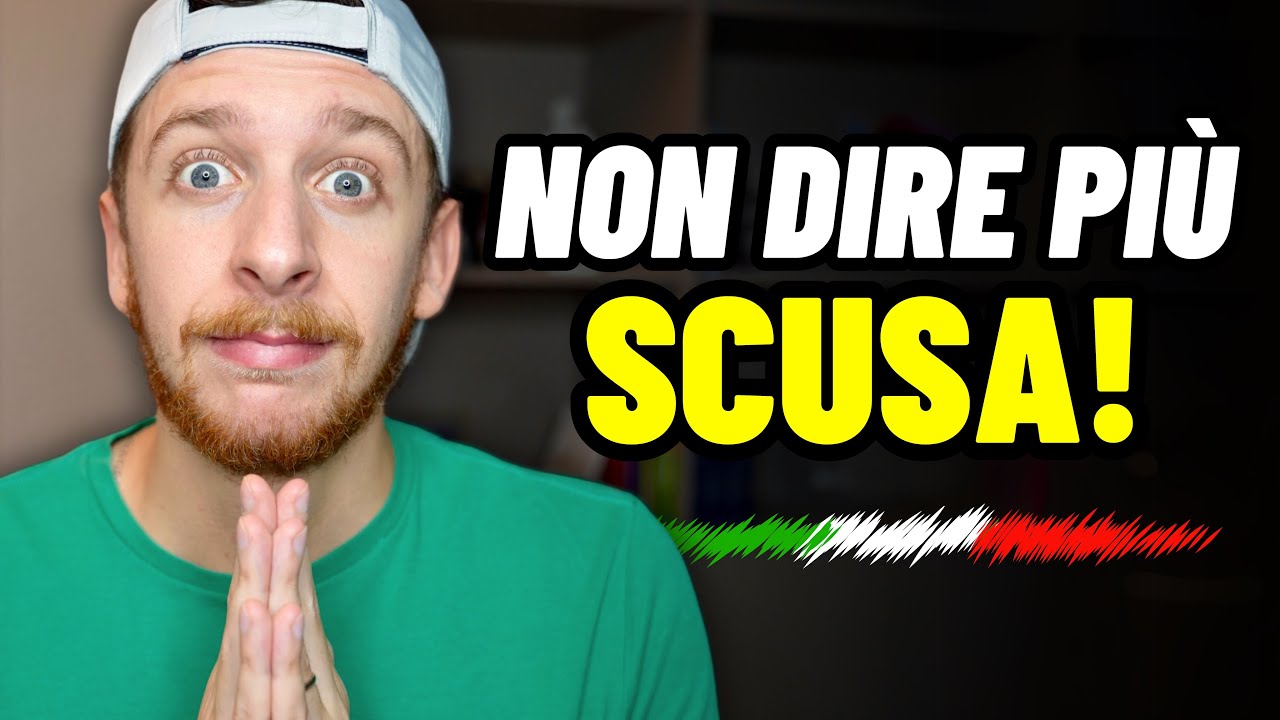 Come Scusarsi In Italiano: 7 Alternative Per Parlare Come Un Nativo ...