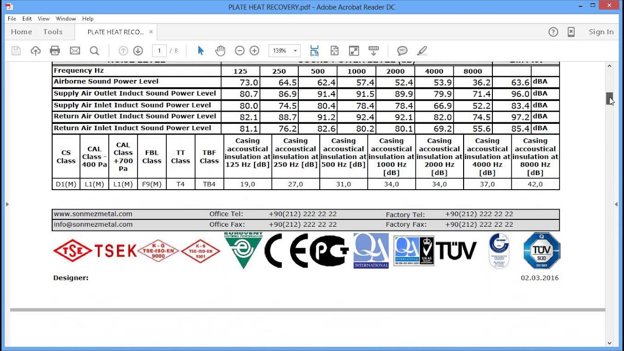 AHU Selection - (Air Handling Unit Selection) - Exporting Technical Report as PDF - YouTube