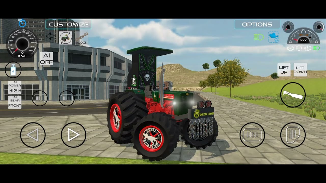 indian vehicles simulator 3d Mahendra4di tractor modification || indian ...