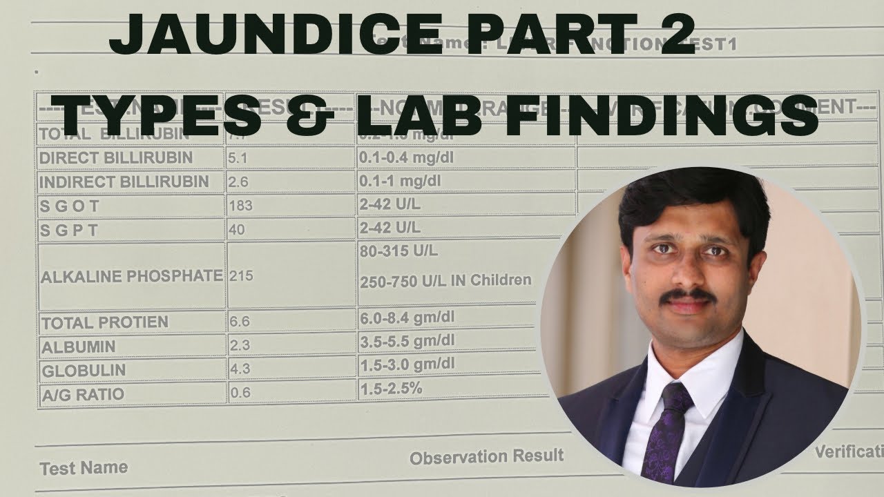 6. Jaundice Part 2 : Types, features and Lab interpretations. - YouTube