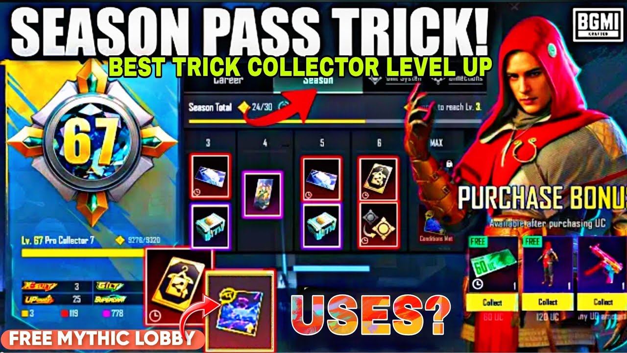BGMI SEASON PASS IS HERE | HOWTO LEVEL UP FIRST | NEW CONQUEROR EFFECT ...