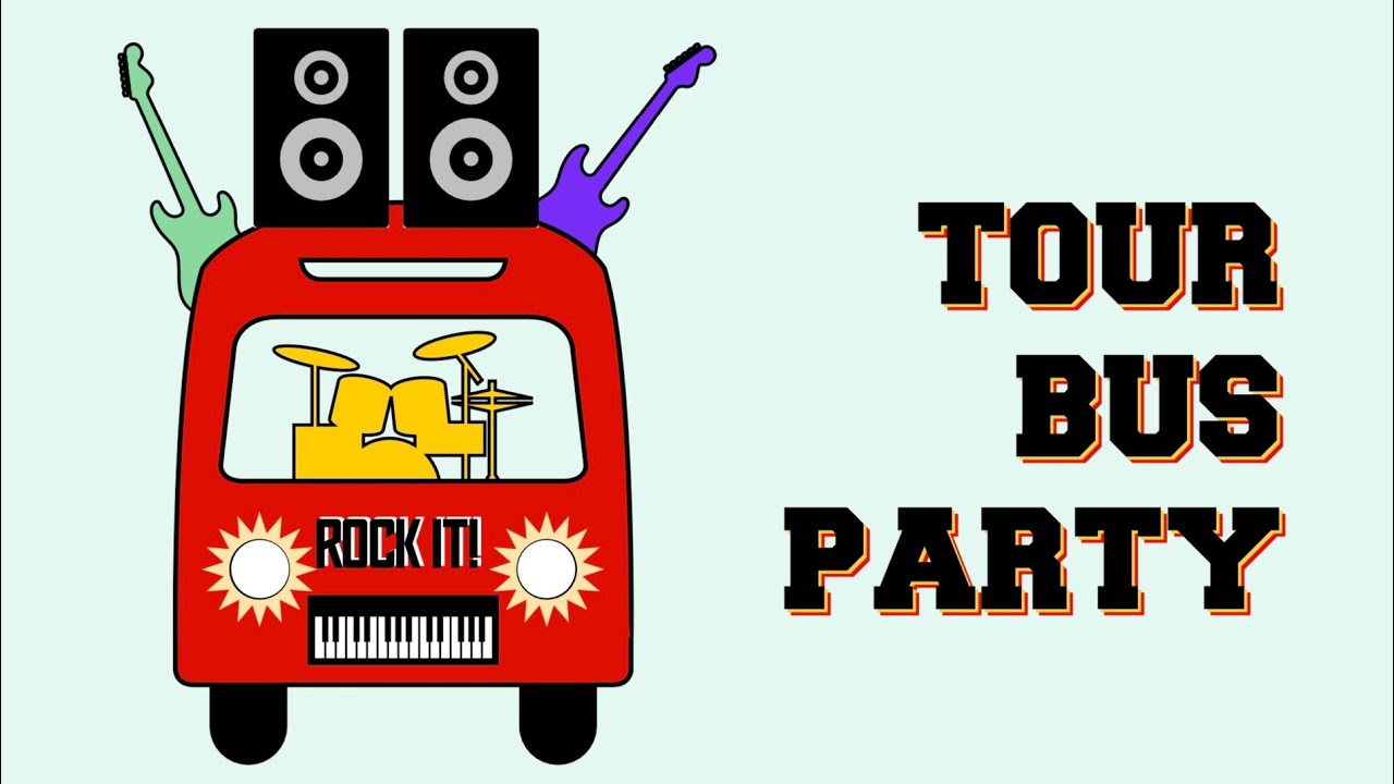 tour bus party - play that funky jam now! - YouTube