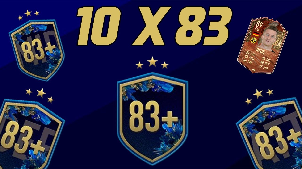 WE DID ANOTHER 83 X 10 FOR FODDER FOR 83+ AND IT PAID!!! FIFA 23 SBC ...