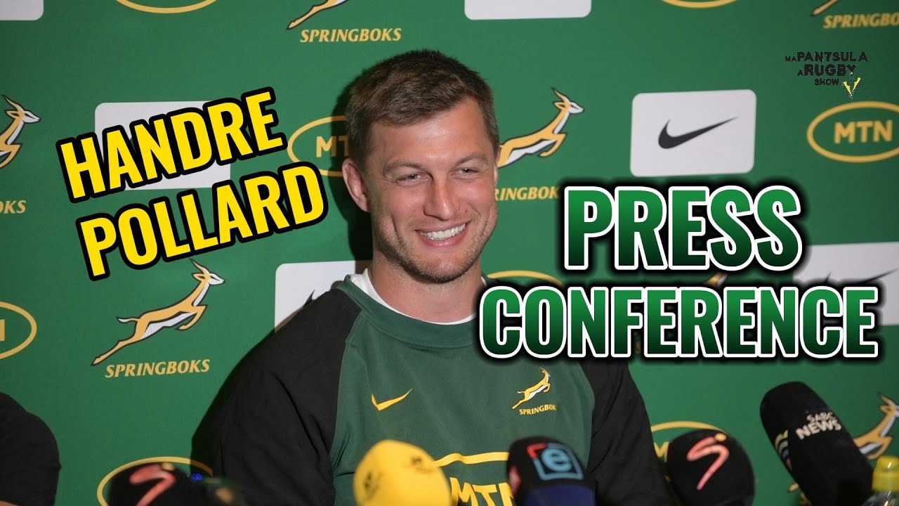 SPRINGBOKS Handre Pollard press conference - YouTube