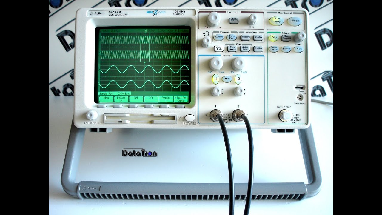 Agilent 54622A - YouTube