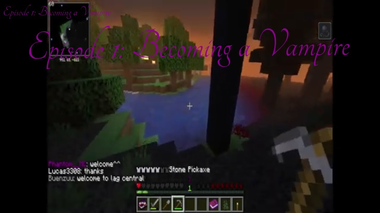 Episode 1: Becoming a Vampire | Official Minecraft Vampirism Server ...