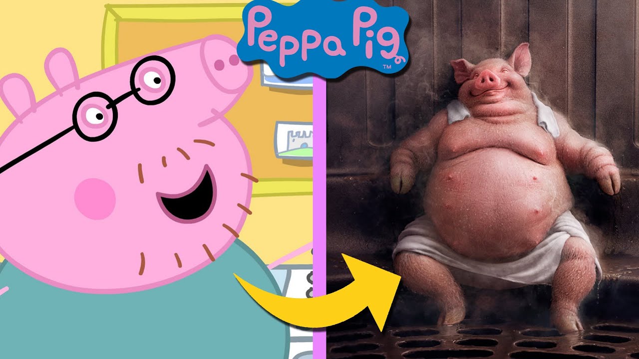 Peppa Pig Characters In Real Life 2022 - YouTube