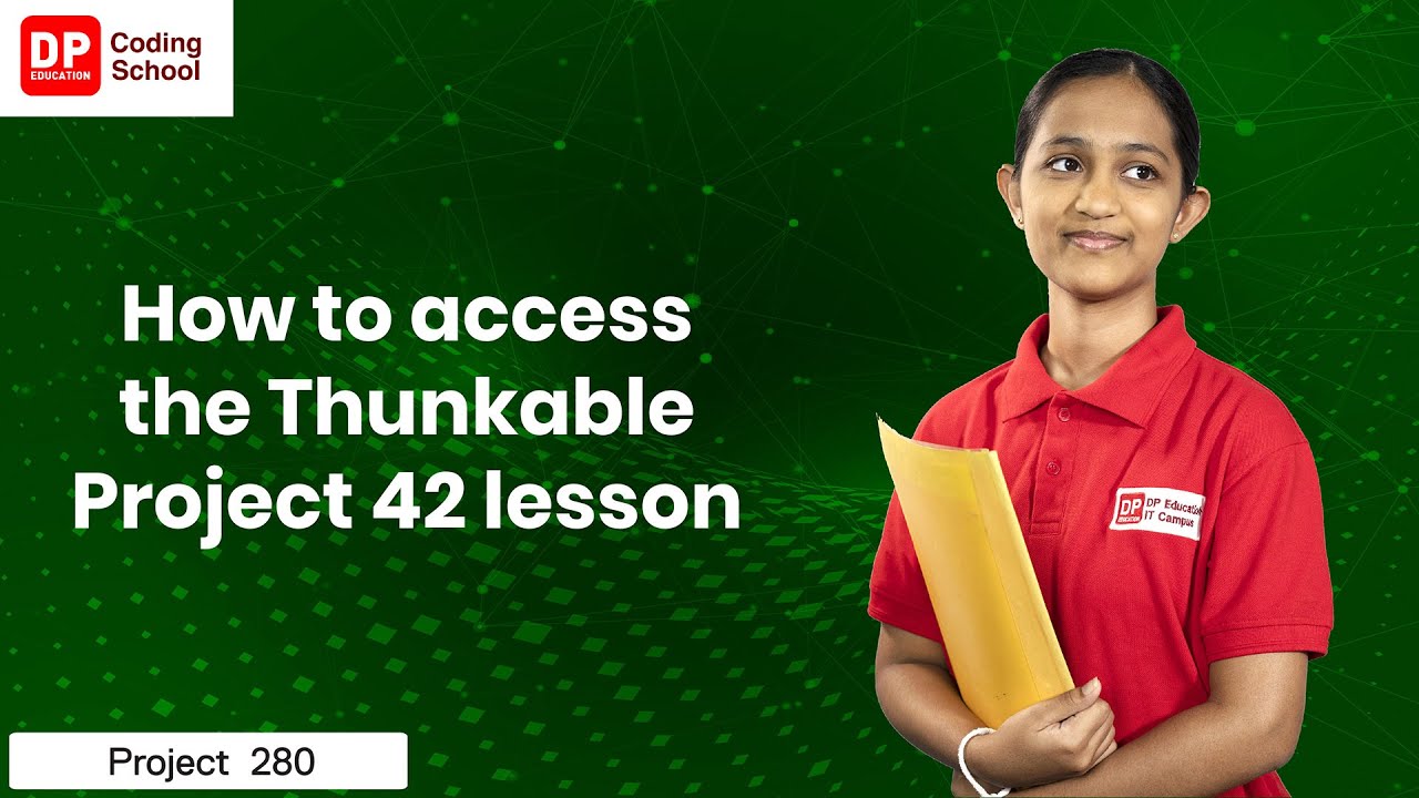 Project 280 - How to Create Thunkable Lesson 42 - YouTube