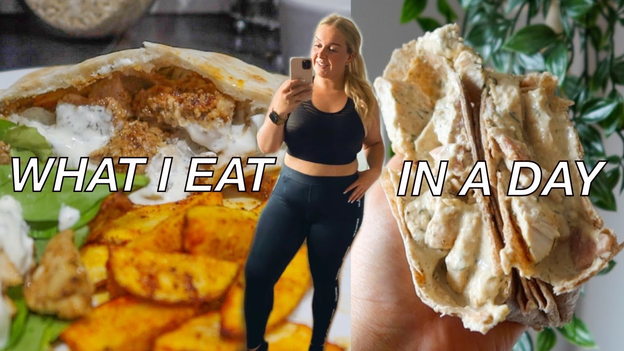 What I Eat In A Day! // Chicken Gyros, Caesar Wrap & Last PT Session ...