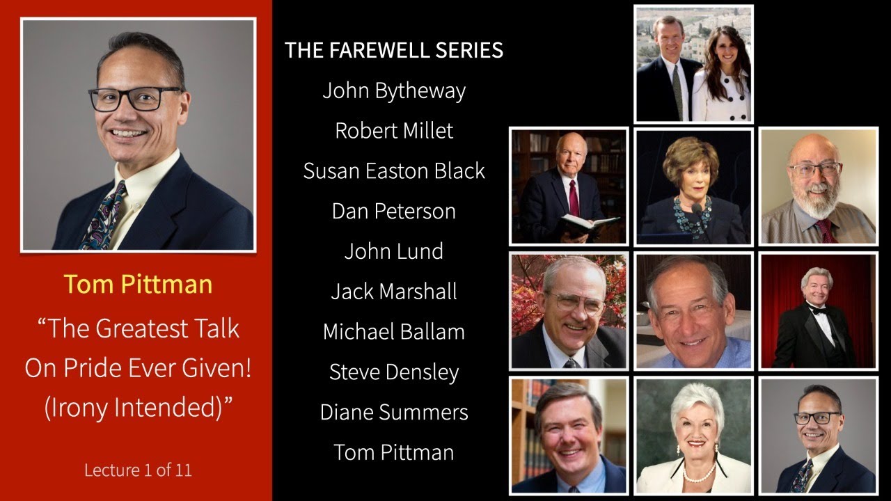 The greatest talk on pride ever given (irony intended) by Tom Pittman ...