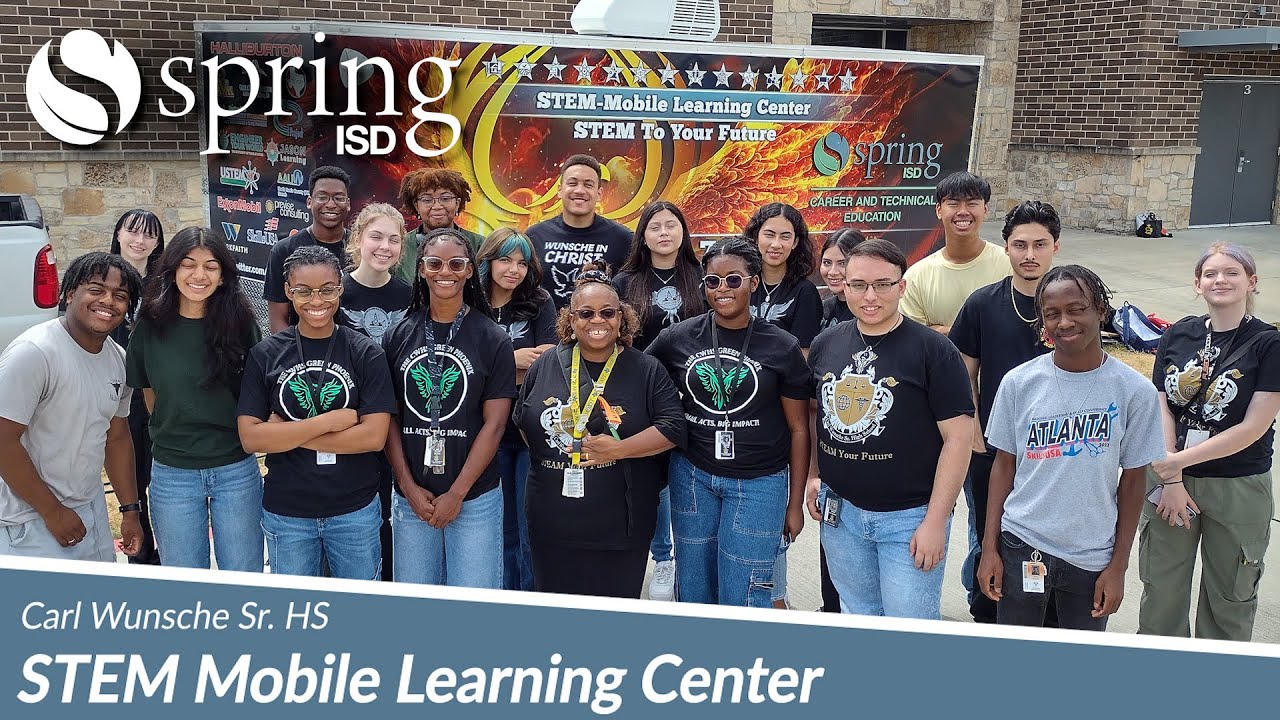 Carl Wunsche Sr. High School STEM Trailer - YouTube