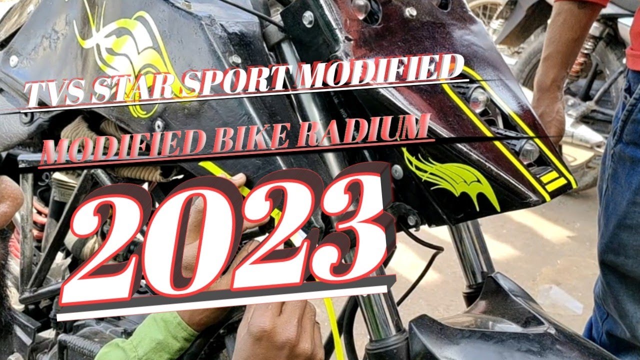 2023 ki modified bike for TVS Star sport update body design radium ...