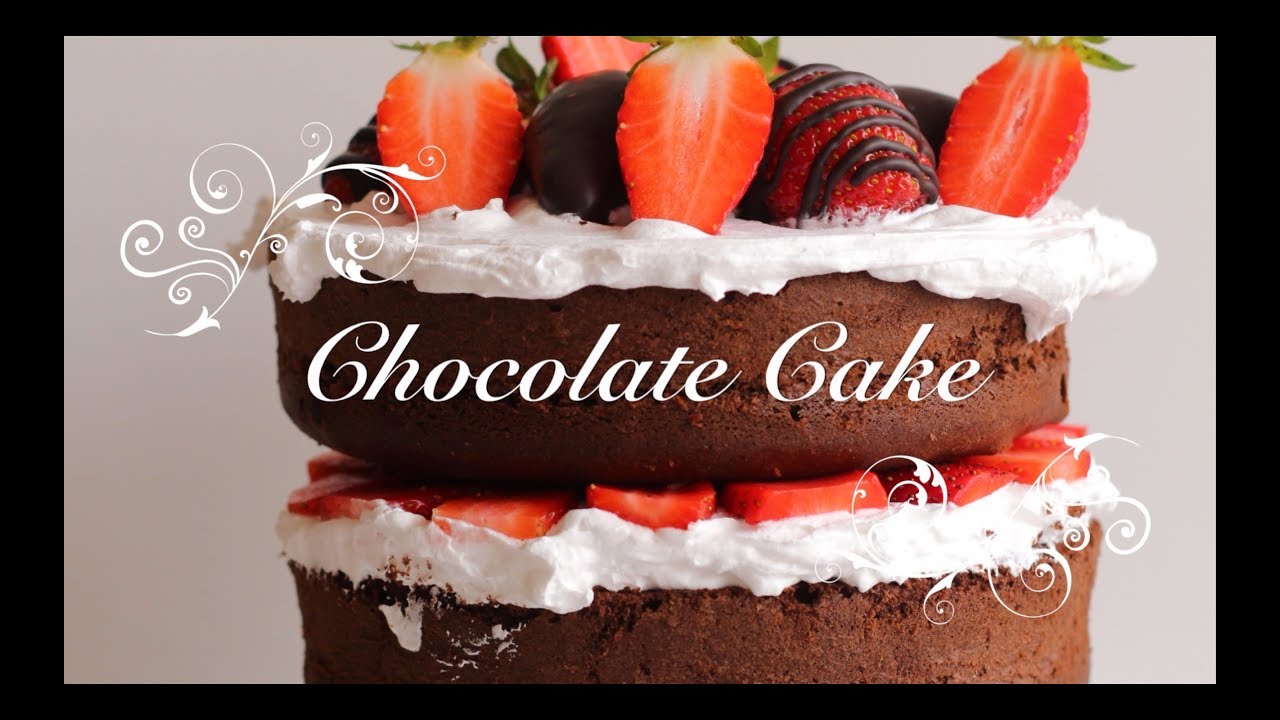 How to make a chocolate cake :: Pastry Pleasures - YouTube
