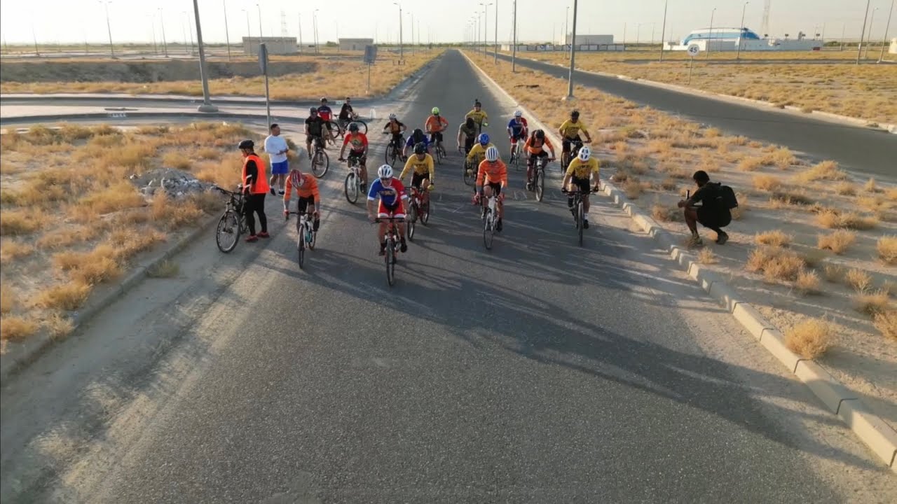 Kuwait cycling | Tambikers Weekend Friendly Race Jun 2023 - YouTube