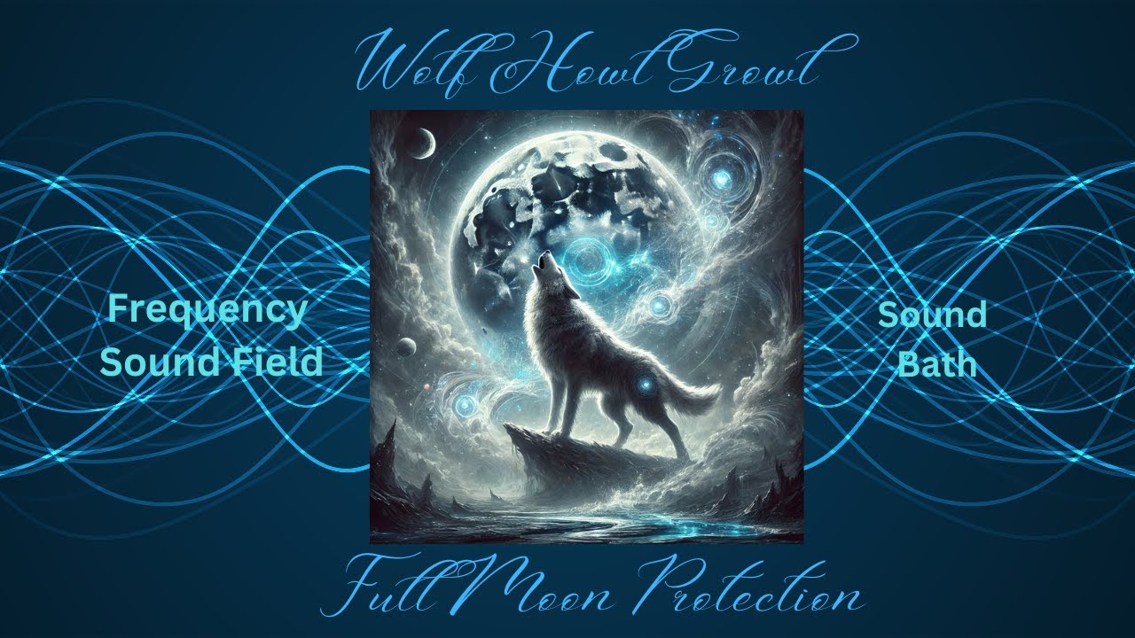 Wolf Howl Growl*sound field for protection from the full moon ...