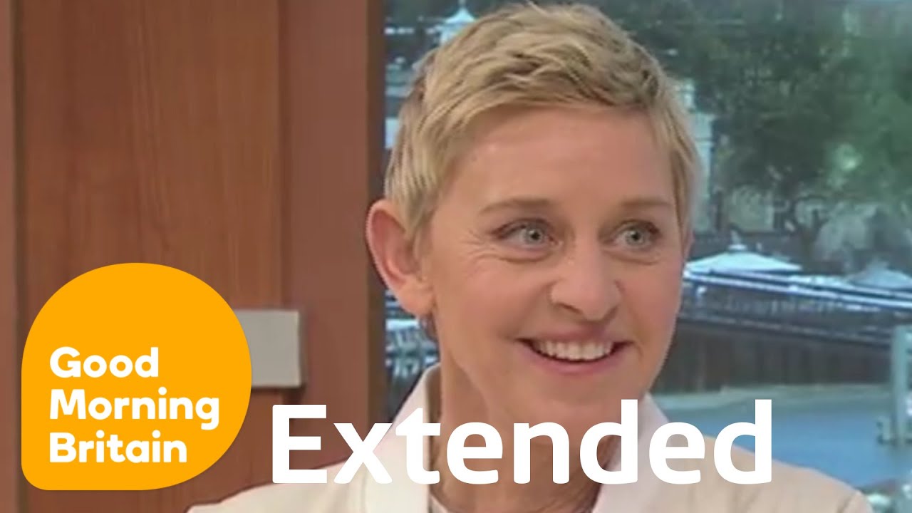 Ellen DeGeneres Extended Finding Dory Interview | Good Morning Britain ...