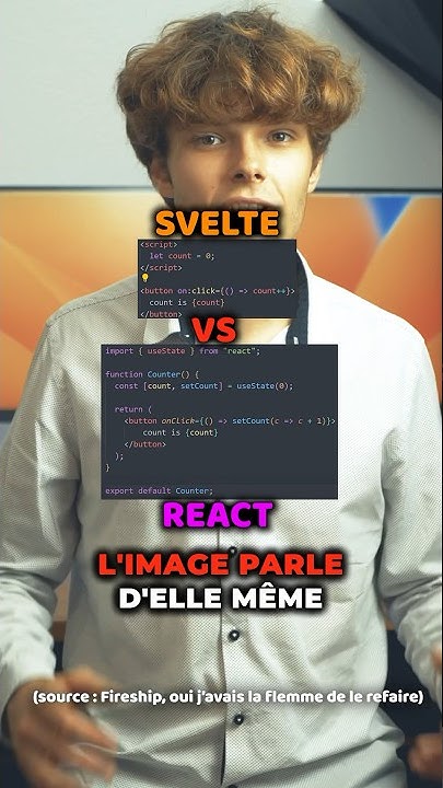 🚀Svelte VS React⚛️ #Svelte #react #vs #code #dev #js #nextjs #sveltekit ...